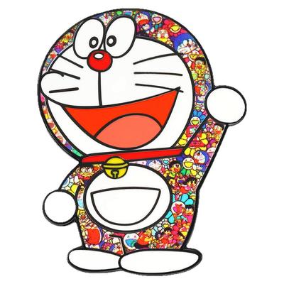 卡通哆啦A梦徽章胸针珐琅彩别针