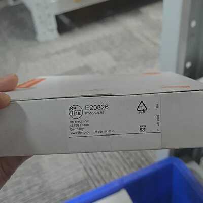 配件IFM全新原装正品E20826议价