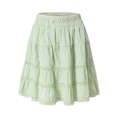 「heris」苹果绿花边蛋糕裙