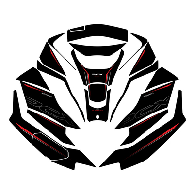 适用25款PCX160车身防刮油箱贴纸