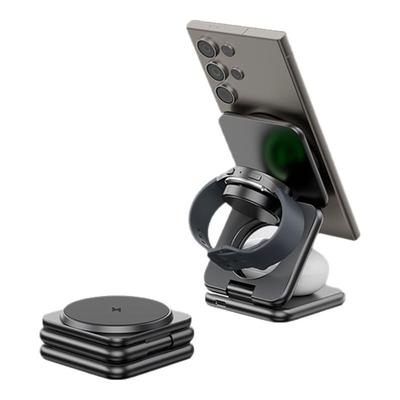 三星S25三合一磁吸无线充可折叠