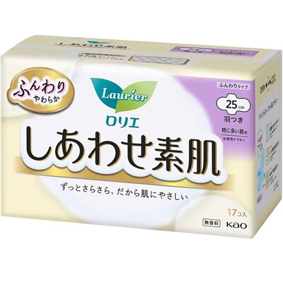 日本花王乐而雅卫生巾透气棉柔