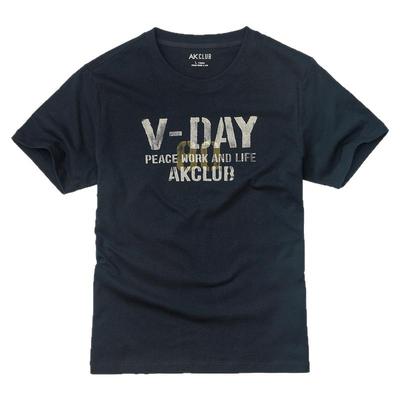 复古印花短袖透气纯棉圆领T恤