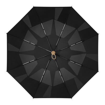 飞恋三折手开易折伞记忆折痕贴片创新雨伞轻便高级免折叠秒收伞