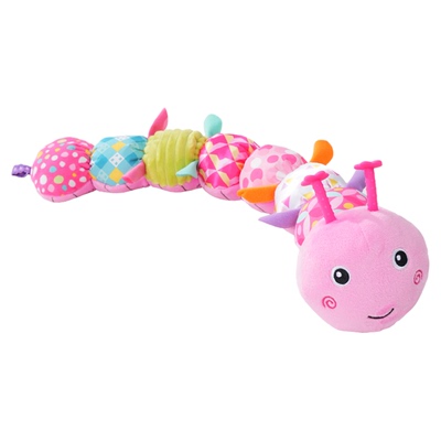 sozzy婴儿安抚音乐毛毛虫玩偶