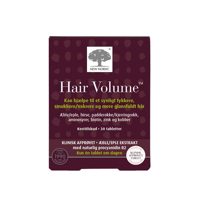 NewNordic小银树增密生发片植物草防脱固发激活毛囊临床30片