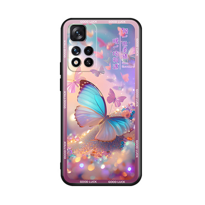 luckrider适用于红米Note115G手机壳21091116ac唯美miuiNote1l梦幻hongmi防摔保护套21091116AC硅胶hmNotel1