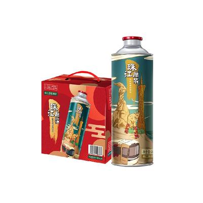 珠江啤酒11度原浆啤酒980ml×6罐