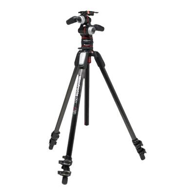 曼富图055碳纤维三脚架云台