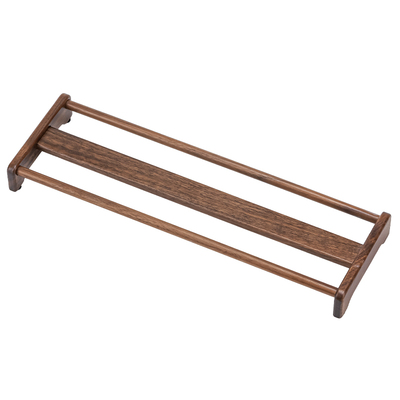 榜盛胡桃木杯架茶具收纳架高档