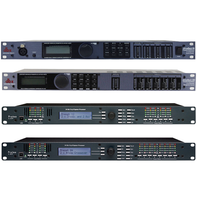 dbx三进专业舞台高级音频处理器