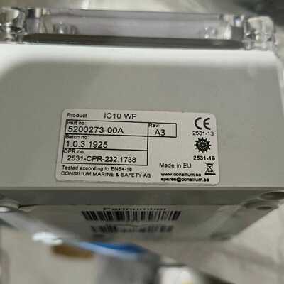 【请询价】consilium康士廉船用地址单元Salwico IC10