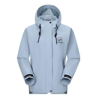 熊猫单层冲锋衣女款外套2025春夏