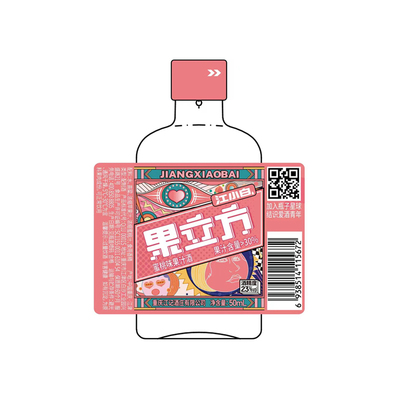 江小白果立方系列果汁酒迷你50ml