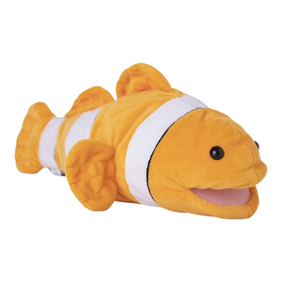 金鱼手偶毛绒玩具婴儿表演1-6岁