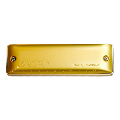孔声十孔布鲁斯口琴mars