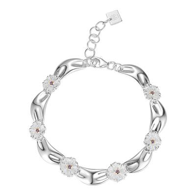 T.MAJOR立体古典曼陀罗花朵手链