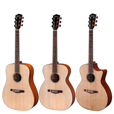 美国伊斯特曼单板民谣吉他PCH3