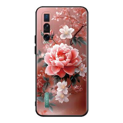 luckrider适用于OPPOFindX2Pro手机壳oppofandx2pro保护套PDEM30防摔findx2por春日pdem30花卉oppfindx2pr0女