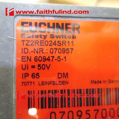 议价Euchner 070957 安士能全新安全模块 TZ2RE024SR11