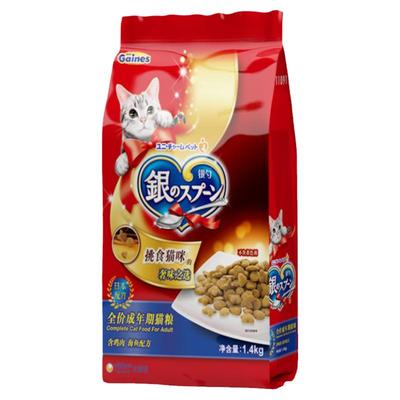 佳乐滋银勺海鱼鸡肉成猫粮1.4kg