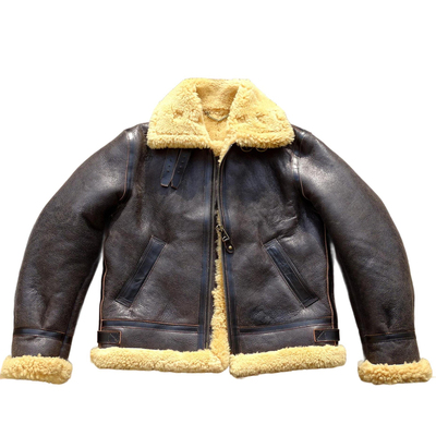 韩版B3原生态羊皮毛一体皮衣