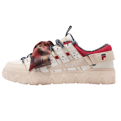 FILAFUSION情侣新年红色板鞋