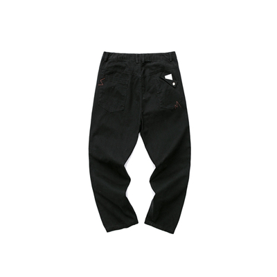 gcbrand美式复古基础宽松长裤