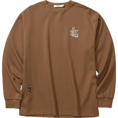 nauticawhitesail长袖圆领T恤