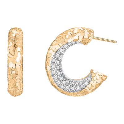 TWINSLULU简约风饰品圆形耳环