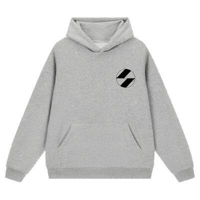 SALVAGESARCLE 胡一天同款原创徽章印花连帽卫衣银泰百货 301515