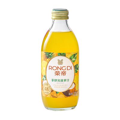 荣帝菠萝汁果味气泡水325ml*12瓶