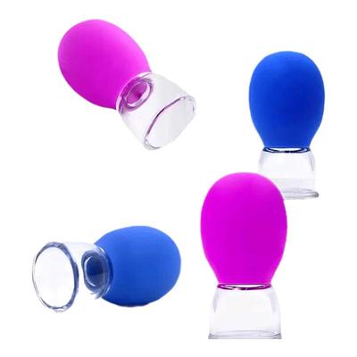 真空硅胶面部走罐器按摩球