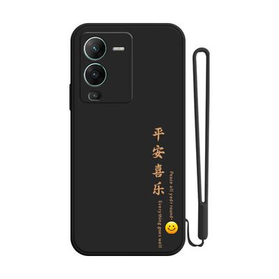 适用vivoS15防摔全包送挂绳钢膜