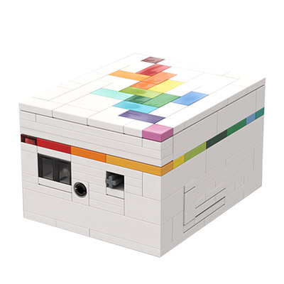 积木解密盒彩虹之路puzzle机关盒