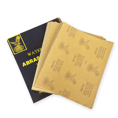 水磨韩国全球鹰牌氧化铝水砂纸抛