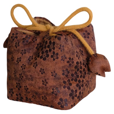 慢蓝一壶两杯卷草纹收纳旅行包