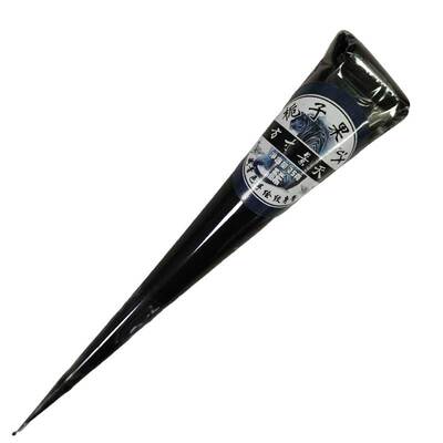 纯植物25克方寸景天藏青色海娜膏天然jagua果汁膏摆摊手绘纹身膏