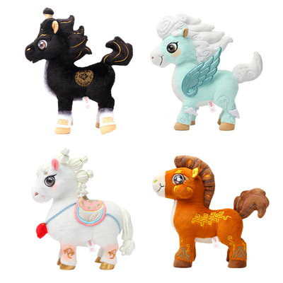 2026马年春晚吉祥物“骐骥驰骋”