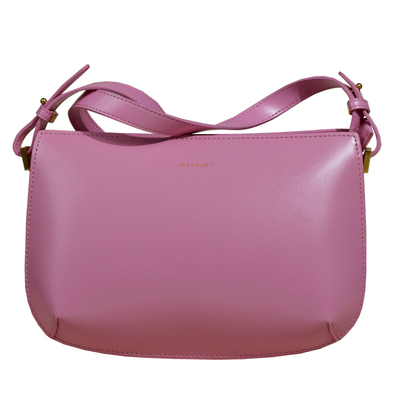 EZRO百搭简约真皮小方包斜挎包