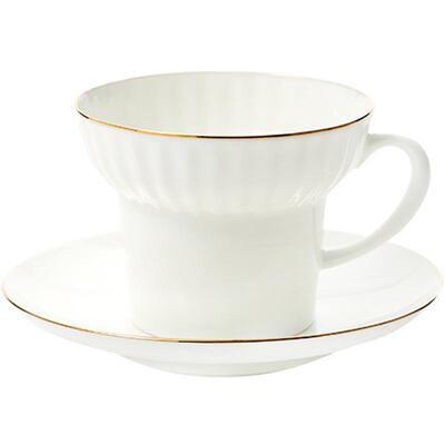 俄皇瓷器金边英式下午茶咖啡杯碟