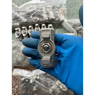 在线议价KI蝶柄球阀。 手动蝶阀。 316材质。1000psi