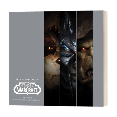 英文原版 The Cinematic Art of World of Warcraft 魔兽世界 动画影像艺术设定集 暴雪出品 精装 第一卷 英文版 进口英语书籍