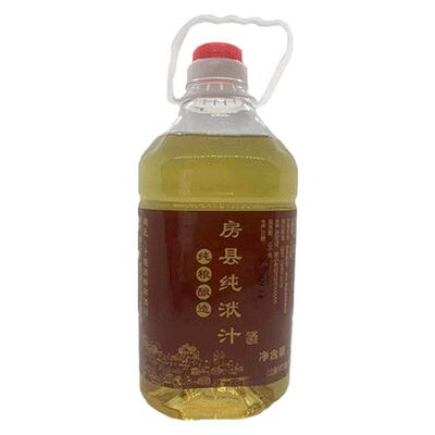 正宗湖北十堰纯洑汁 桶装黄酒无添加 农家古法自酿 月子酒12度5斤