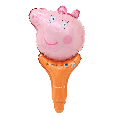 地推扫码引流手持棒摆摊铝膜气球