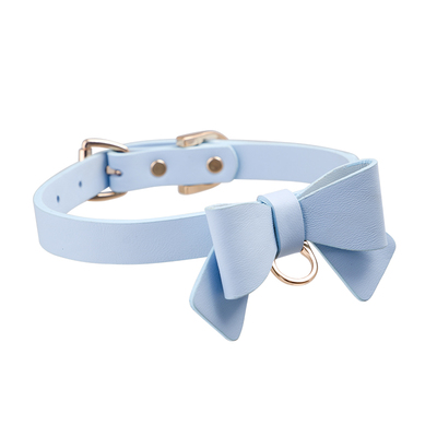 PUPPYRIDER蝴蝶缚甜牛皮项圈m