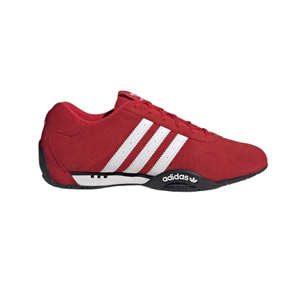 adidas阿迪达斯红色赛车风薄底鞋2026春中性ADIRACER休闲鞋IH4156