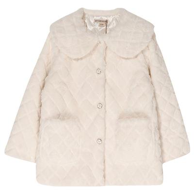 IVYHOUSE剪毛仿皮草铺棉外套