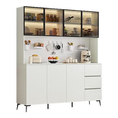 蜂窝铝餐边柜一体靠墙高柜茶水柜