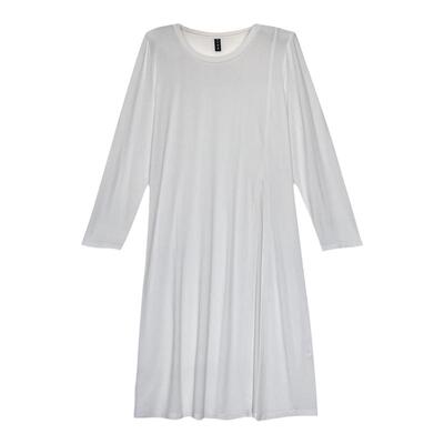 大码女装宽松显瘦开叉T恤